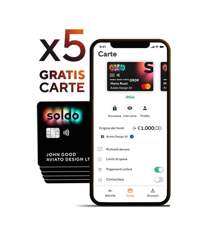 I Vantaggi di Utilizzare Carte Prepagate con Iban | Soldo