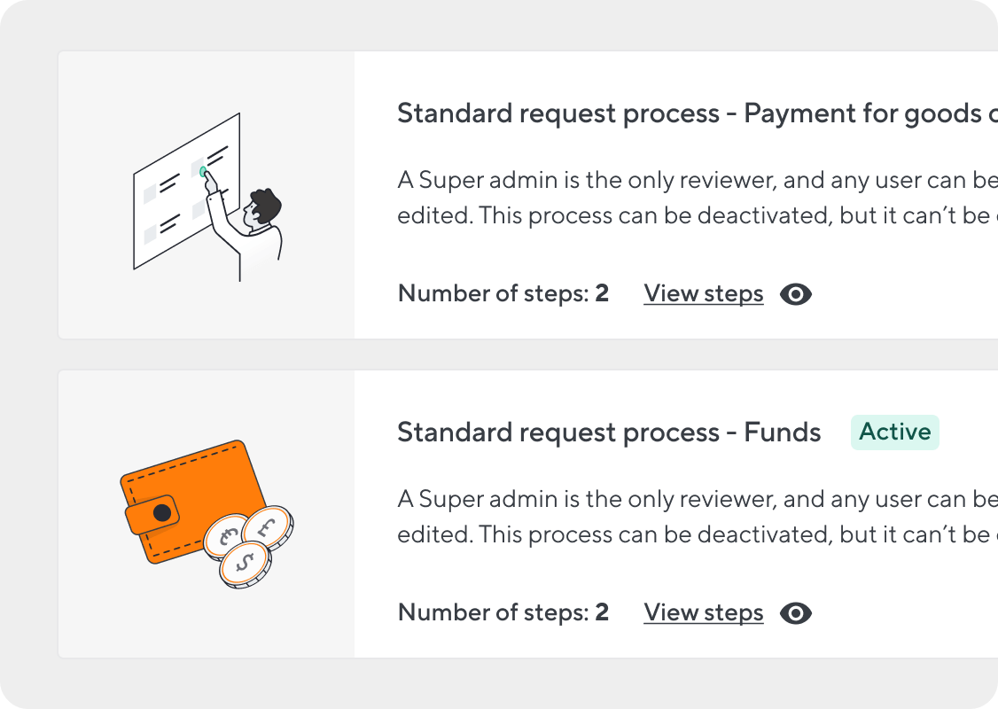 Speed up employee spending with easy requests & approvals
