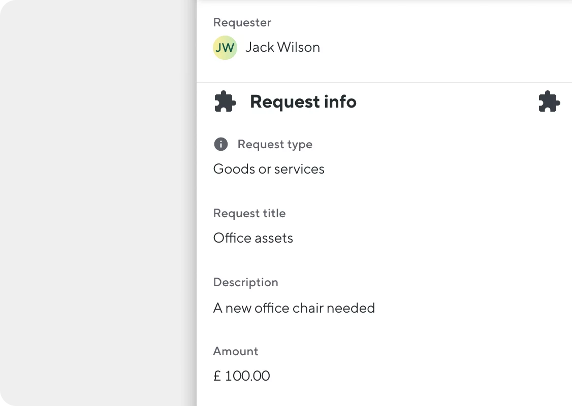 Speed up employee spending with easy requests & approvals