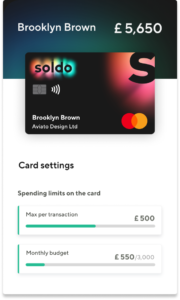 Soldo | Prepaid Business Cards and Real Time Expense Management